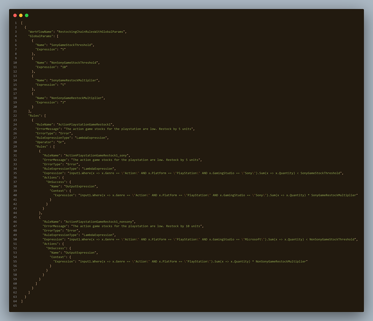🧑‍💻Understanding MS Rules Engine — Global Params🧾 — Part 7 | by Vamsi Dogiparthi | Medium