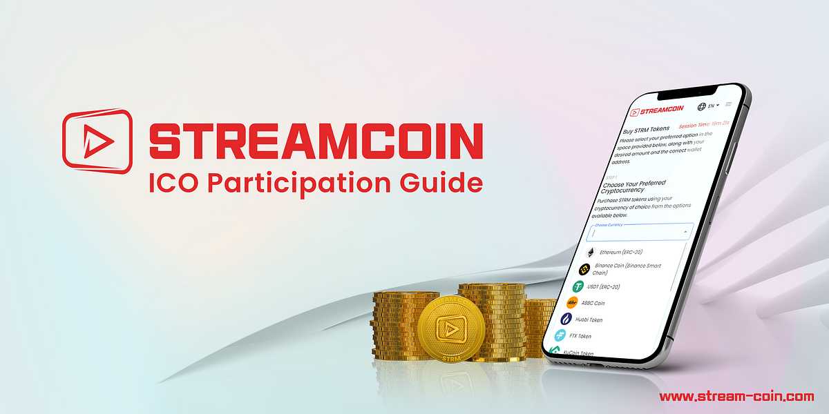 How to Participate in StreamCoin Public Sale (ICO) | StreamCoin (STRM)