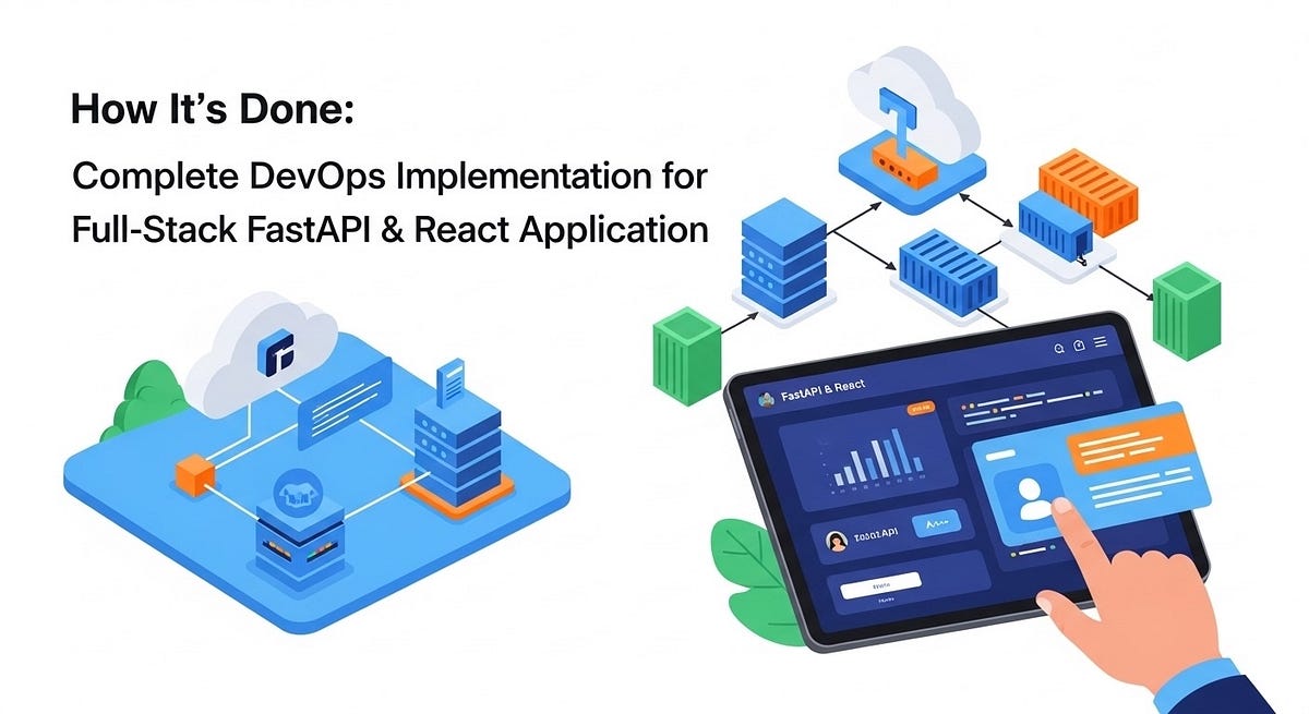 How It’s Done: Complete DevOps Implementation for Full-Stack FastAPI & React Application | by ...