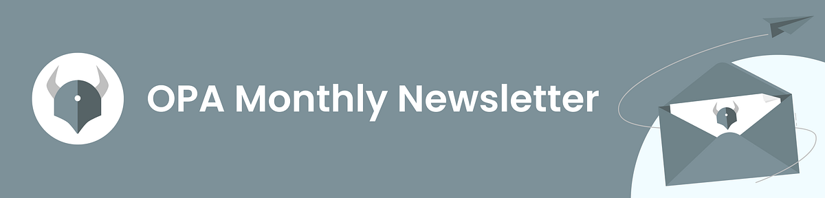 The OPA Monthly Newsletter. November Edition | by Peter O'Neill | Open ...