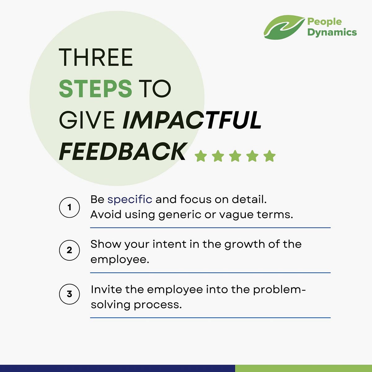 Want to give feedback that actually helps people grow? - Peopledynamics ...