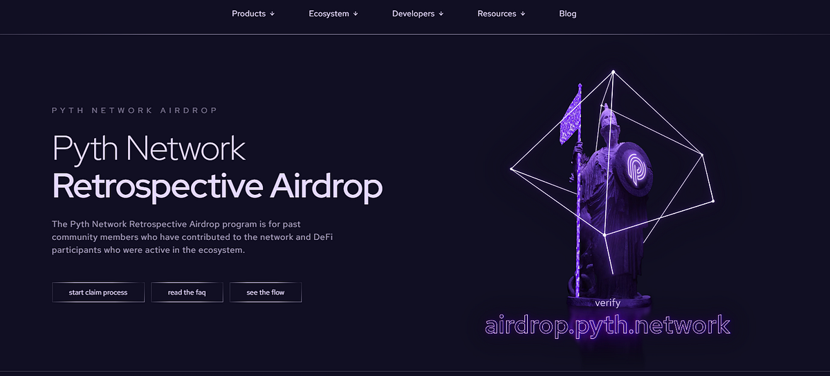 Pyth Network Retrospective Airdrop - Yasni Yahya - Medium