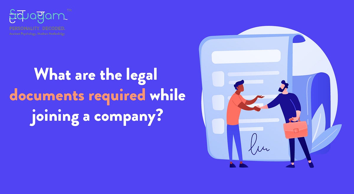 Prepare Your Legal Documents Checklist While Joining New Company | by ...