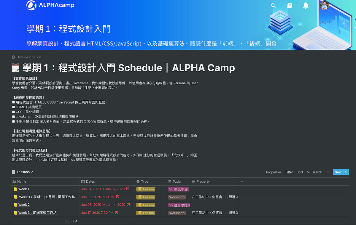 如果有選擇，那就選擇最好的；如果沒有選擇，那就努力做到最好：AlphaCamp 帶我進入網路開發領域世界 | by Liam Wang (Cheng Hsiung) | Medium