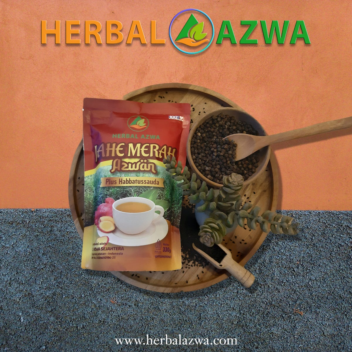 minuman jahe merah Jahe Merah Herbal Azwa adalah Jahe Merah Bubuk yang ...