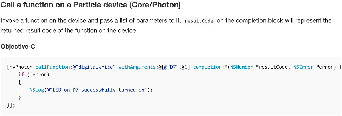 Particle Photon issues. While trying to switch the LED on and… | by ericysze | Medium
