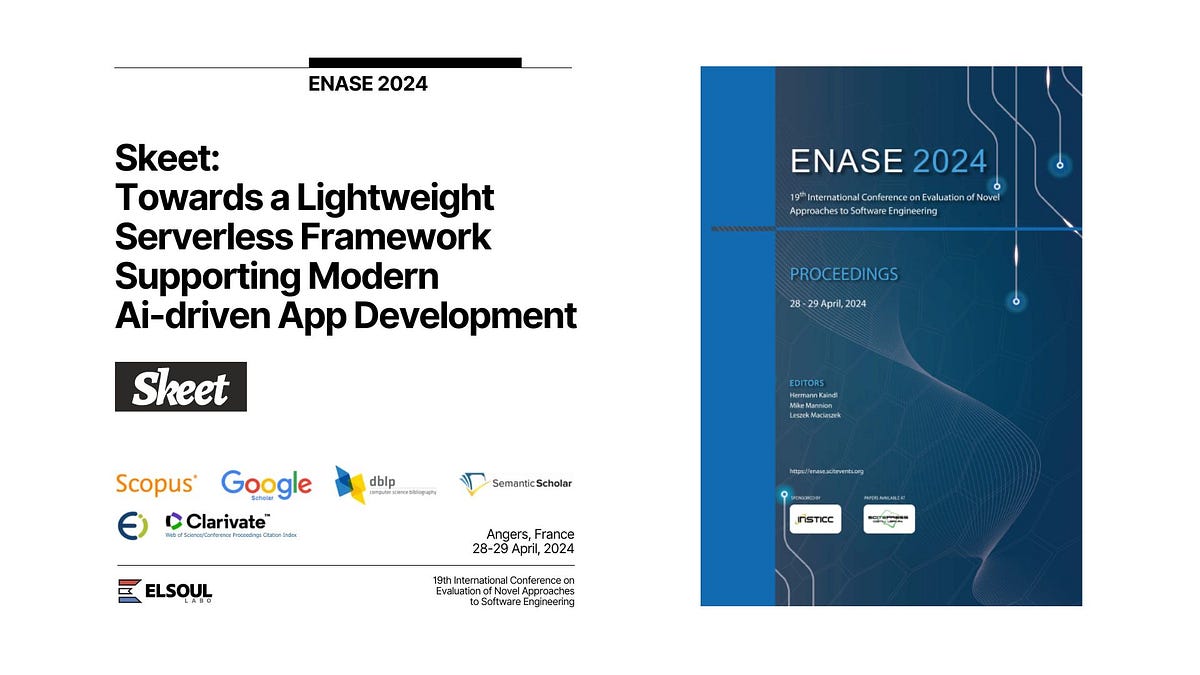 A Research Paper On The Open Source Typescript Serverless Framework “skeet” Has Been Published 6683