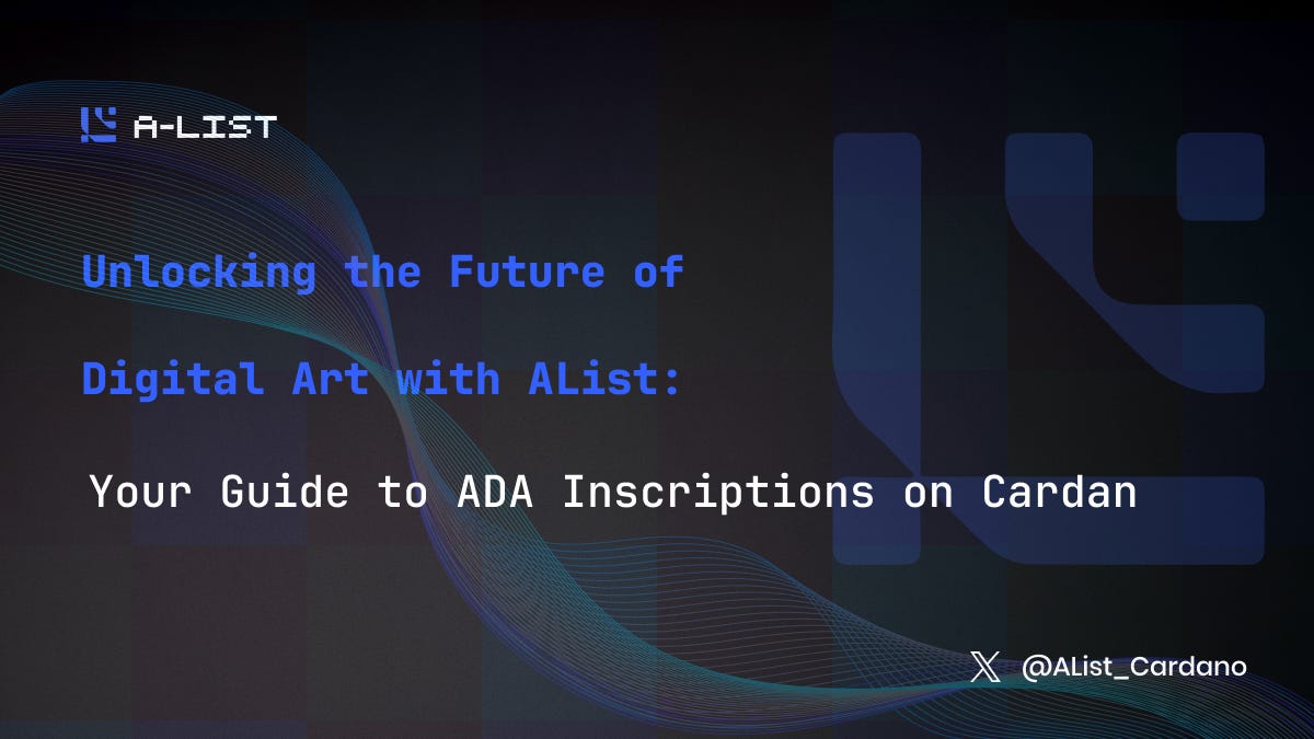Unlocking the Future of Digital Art with AList: Your Guide to ADA ...