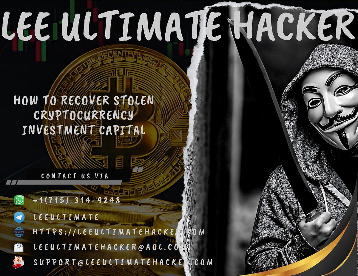 HIRE LEE ULTIMATE HACKER TO GET BACK STOLEN BITCOIN FROM SCAMMER | by ...