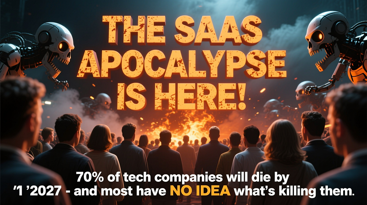THE SAAS APOCALYPSE: Why 70% of Tech Companies Will Die by 2027 | by V ...