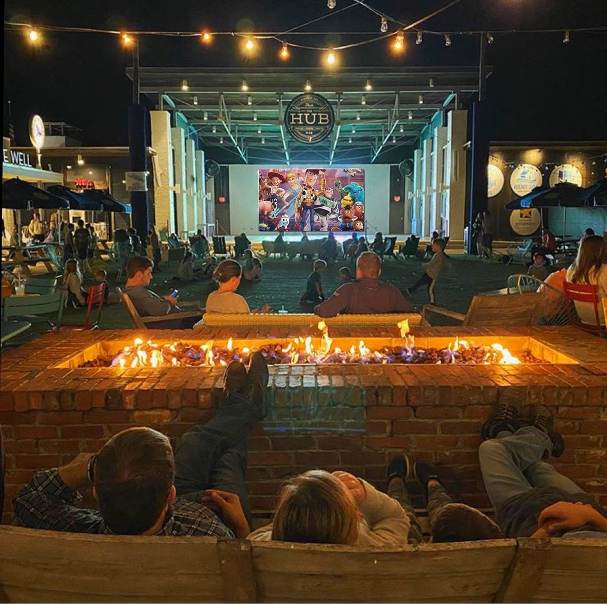 ‪Movie Night 🎥 🍿 ‬. ‪THE HUB #MixedUse #Entertainment… | by Brad ...