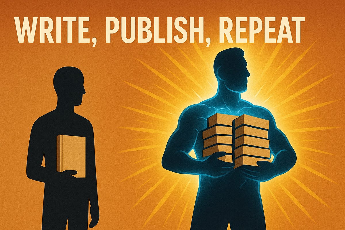 Write, Publish, Repeat. Why you need a library of books to… | by J.R ...