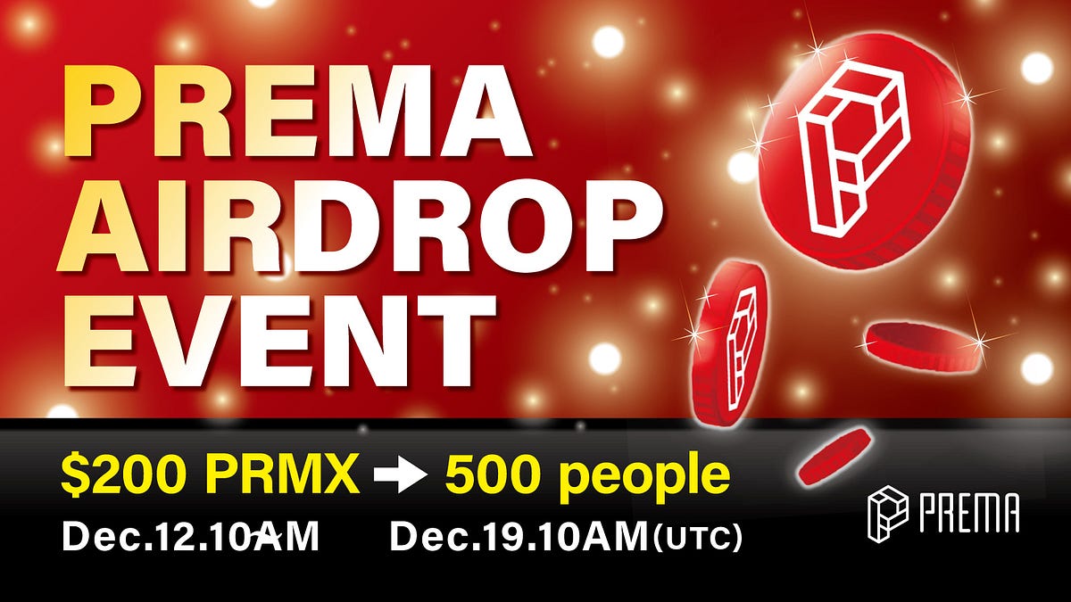 Airdrop Campaign: Winners’ List Announcement (Dec 12–19) | by PRMX.IO ...
