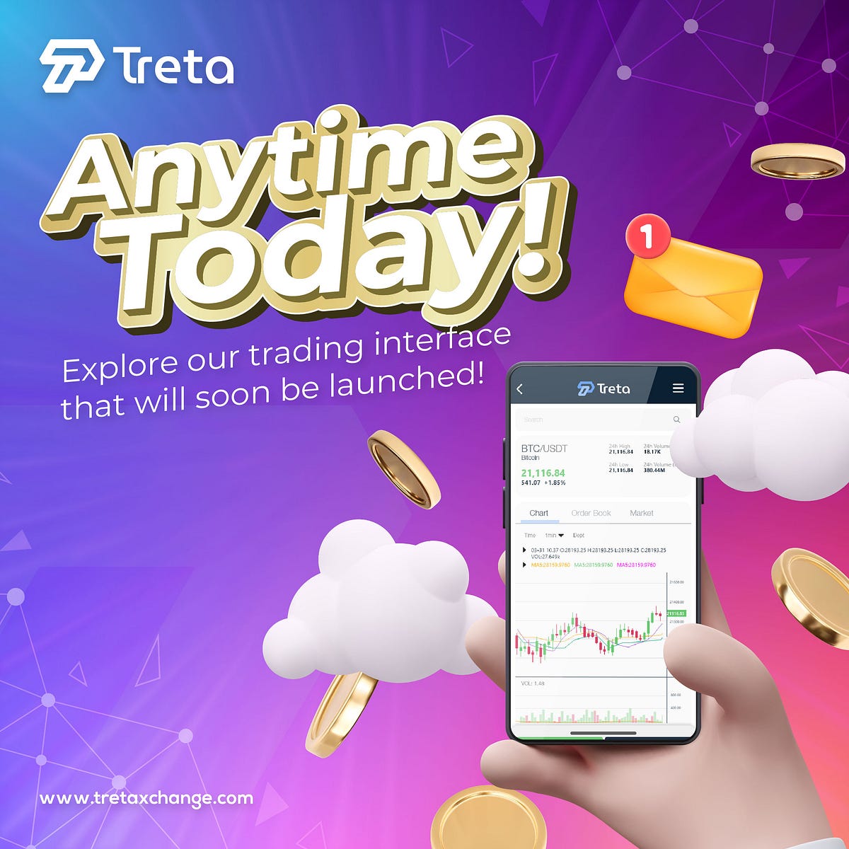 Watch our for our upcoming announcements today!! - Treta Exchange - Medium
