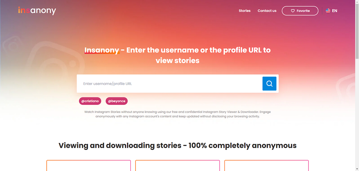 How to view ig stories without them knowing using Insanony | by Alex ...