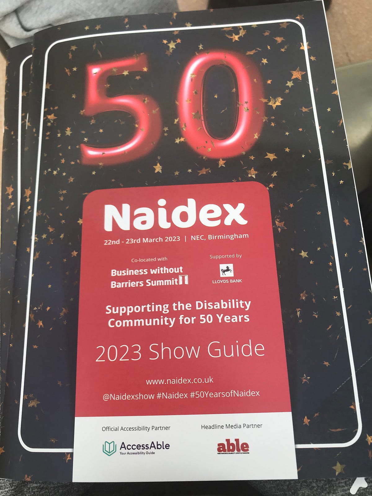Conference Review Series ©: Naidex Disability Event — My interactive ...