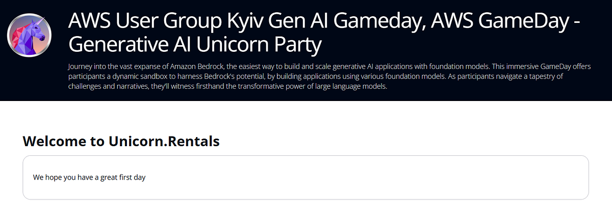 My first AWS Generative AI GameDay! | by Jiawei Lin | Medium