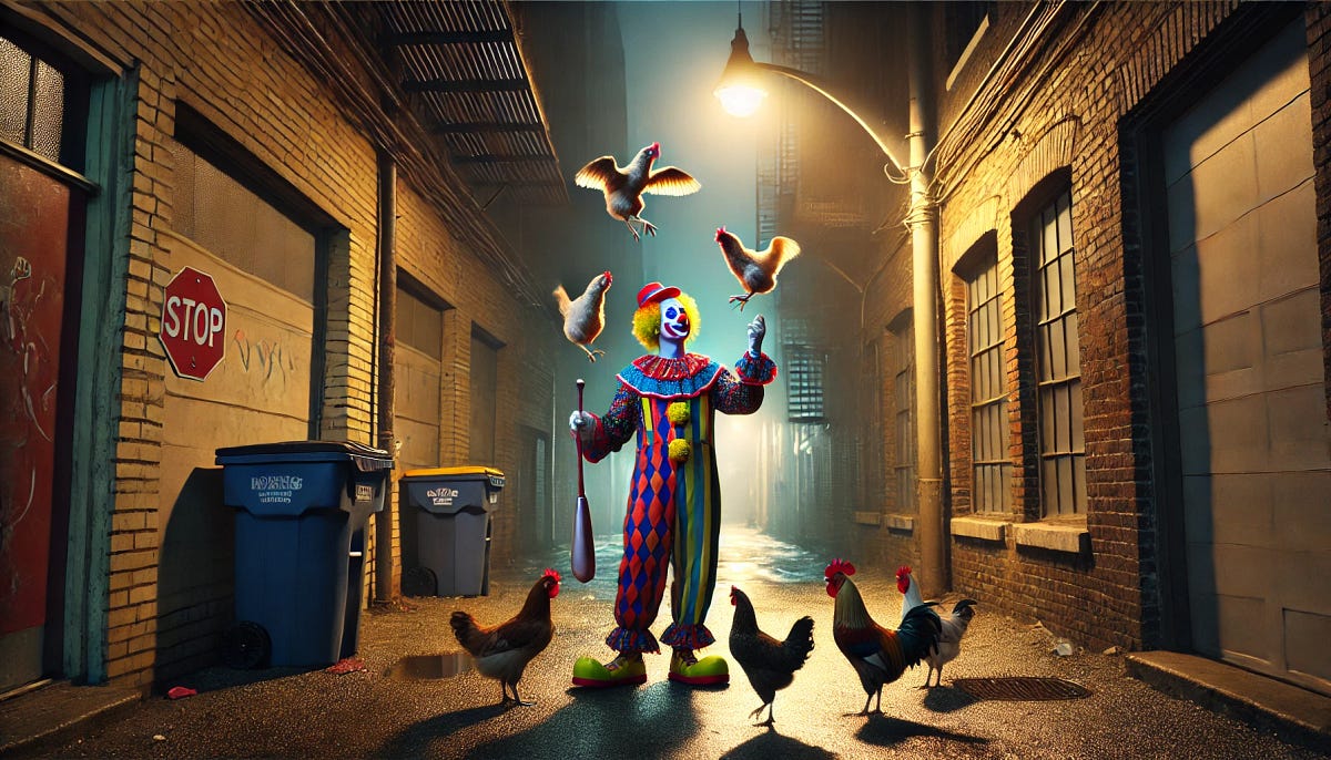 The Juggler. Today’s random word is ‘police,’ and… | by Michael John ...