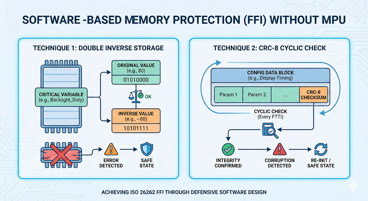 Freedom from Interference — When the MPU is Missing: Implementing ISO ...