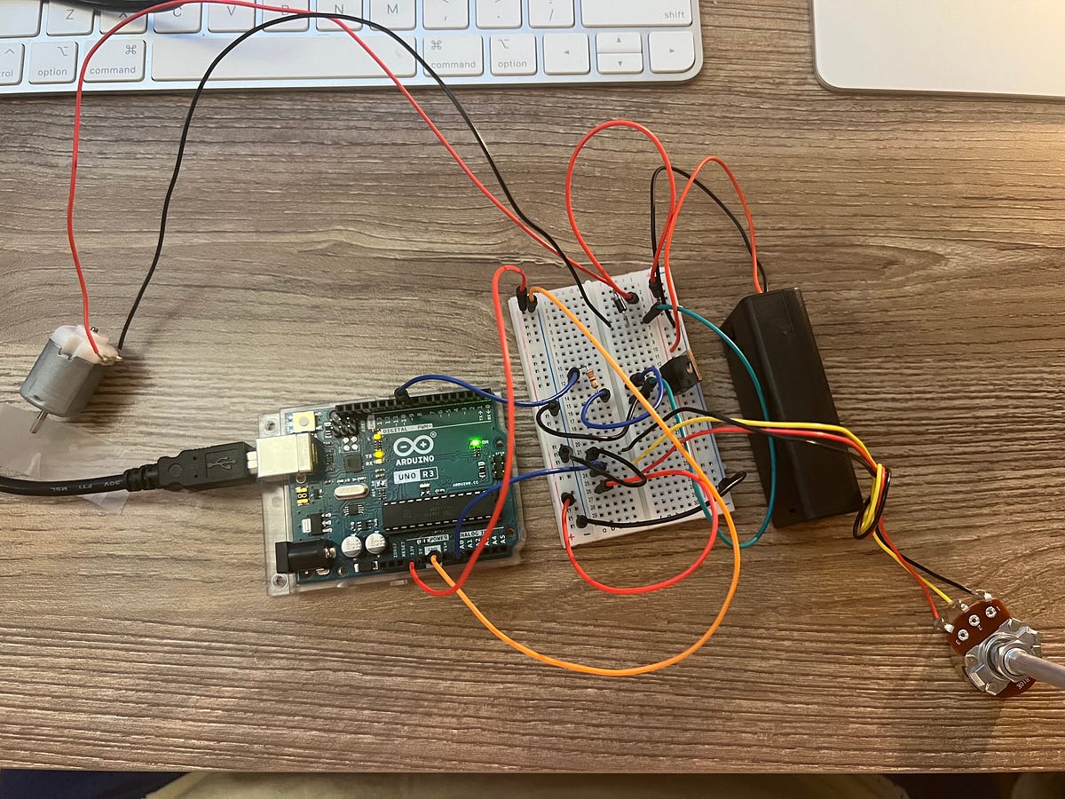 Output: DC motors. This past week, we learned about how to… | by Zoya ...