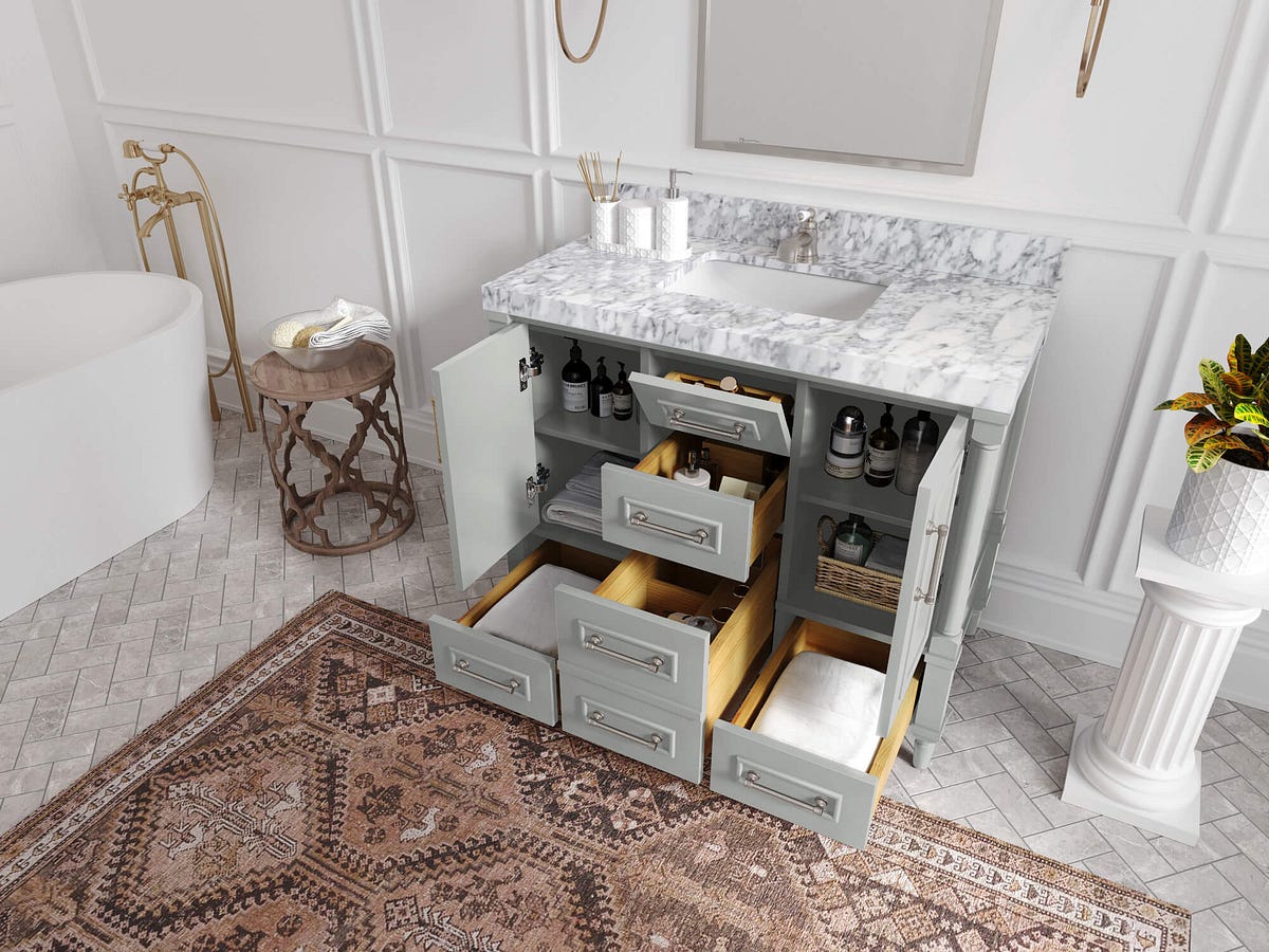 How to Choose the Perfect Vanity for a Medium or Large Bathroom | by ...