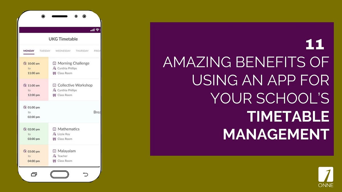 11 amazing benefits of using an app for your school’s timetable ...