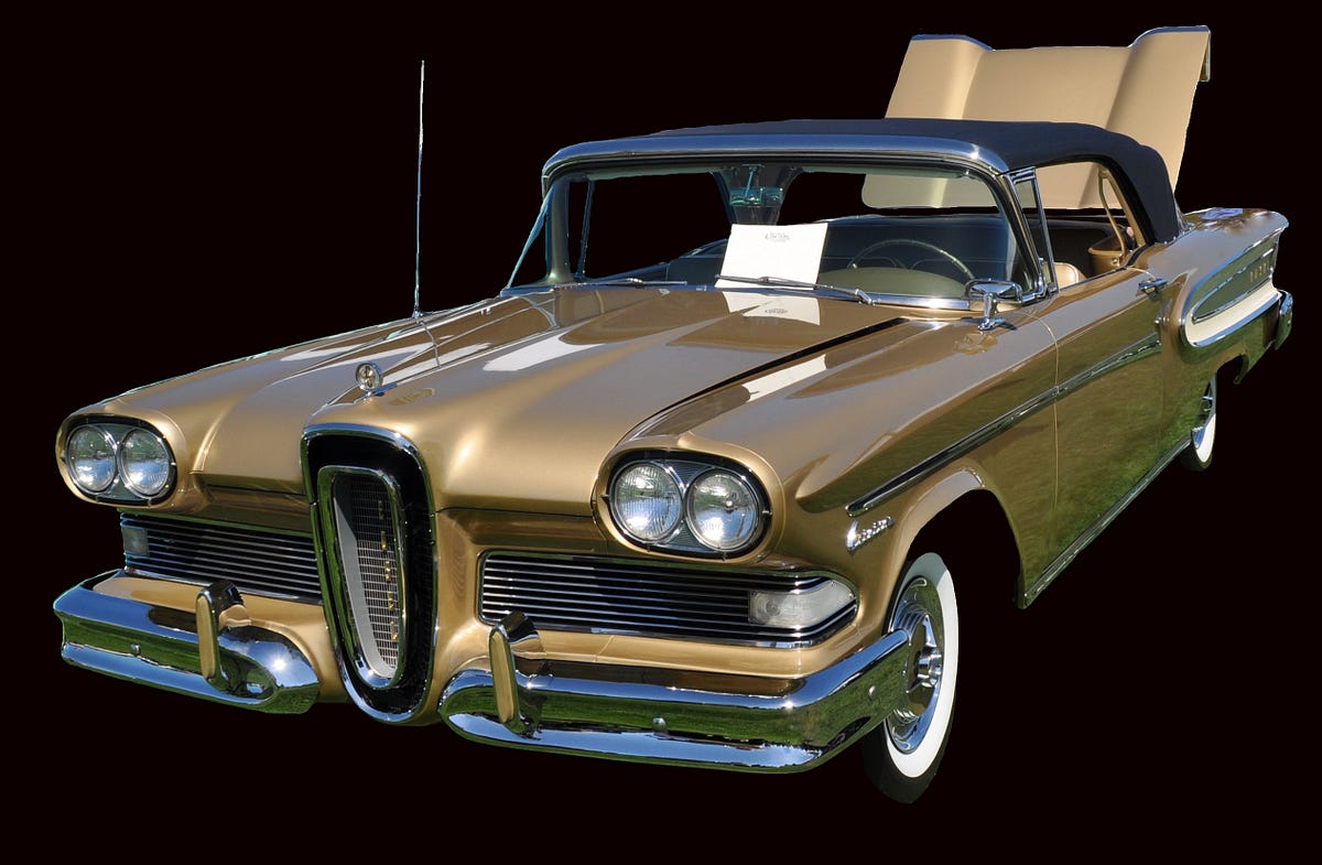 Edsel Not Such A Lemon Anymore. It’s unfortunate that Edsel has become ...
