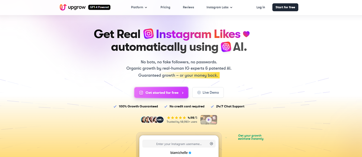 What is the Best AI Tool for Growing Your Instagram? Discover UpGrow ...