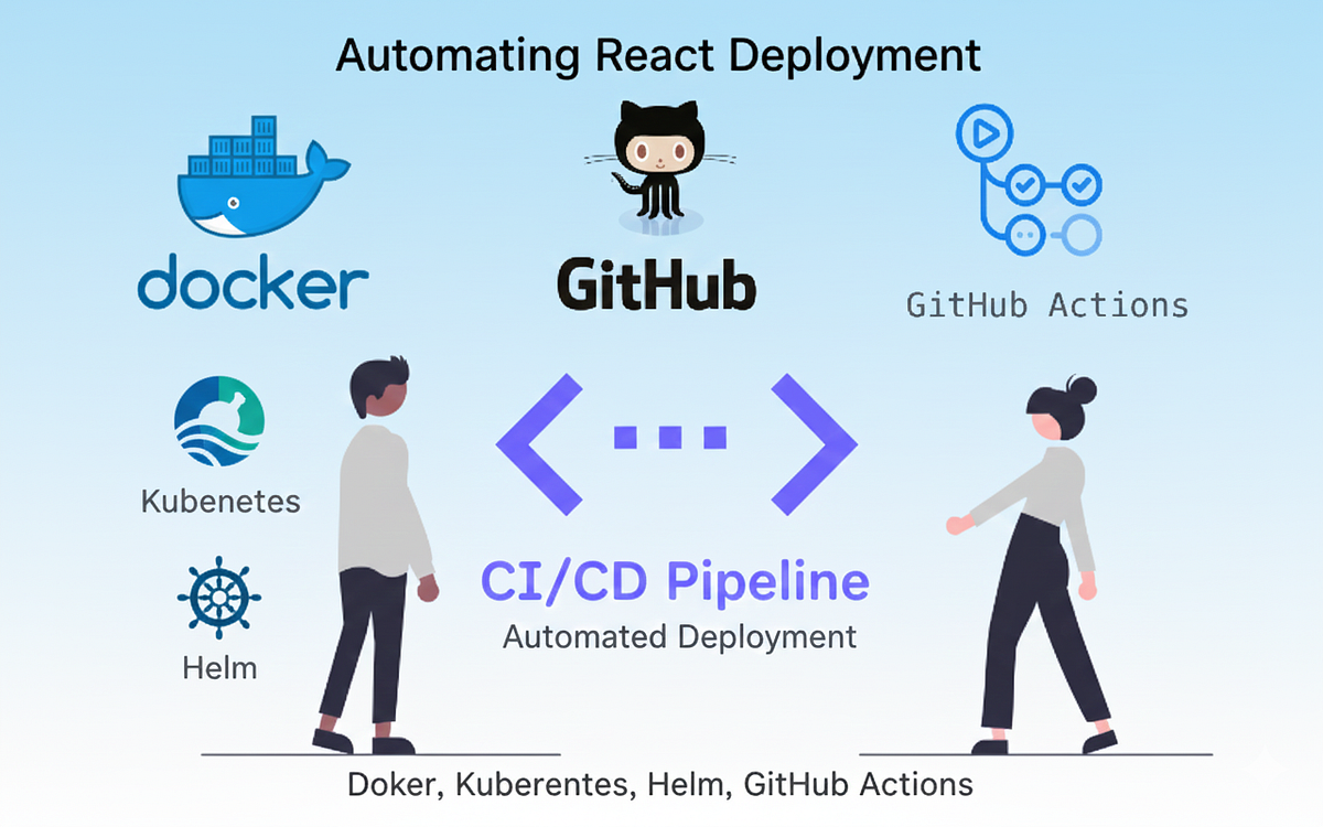 How I Automated My React App Deployment with Docker, Kubernetes, and ...