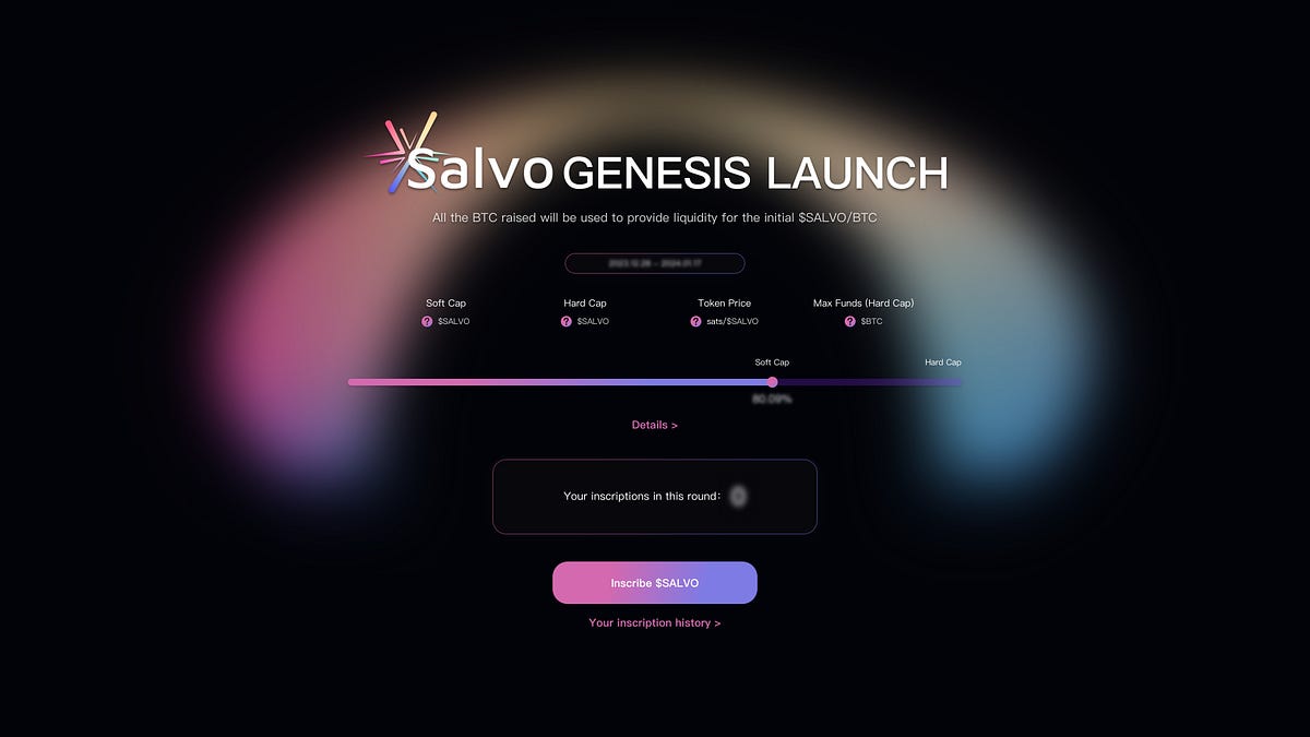 🔹SALVO GENNESIS LAUNCH TEASER!🔹 - Salvo - Medium