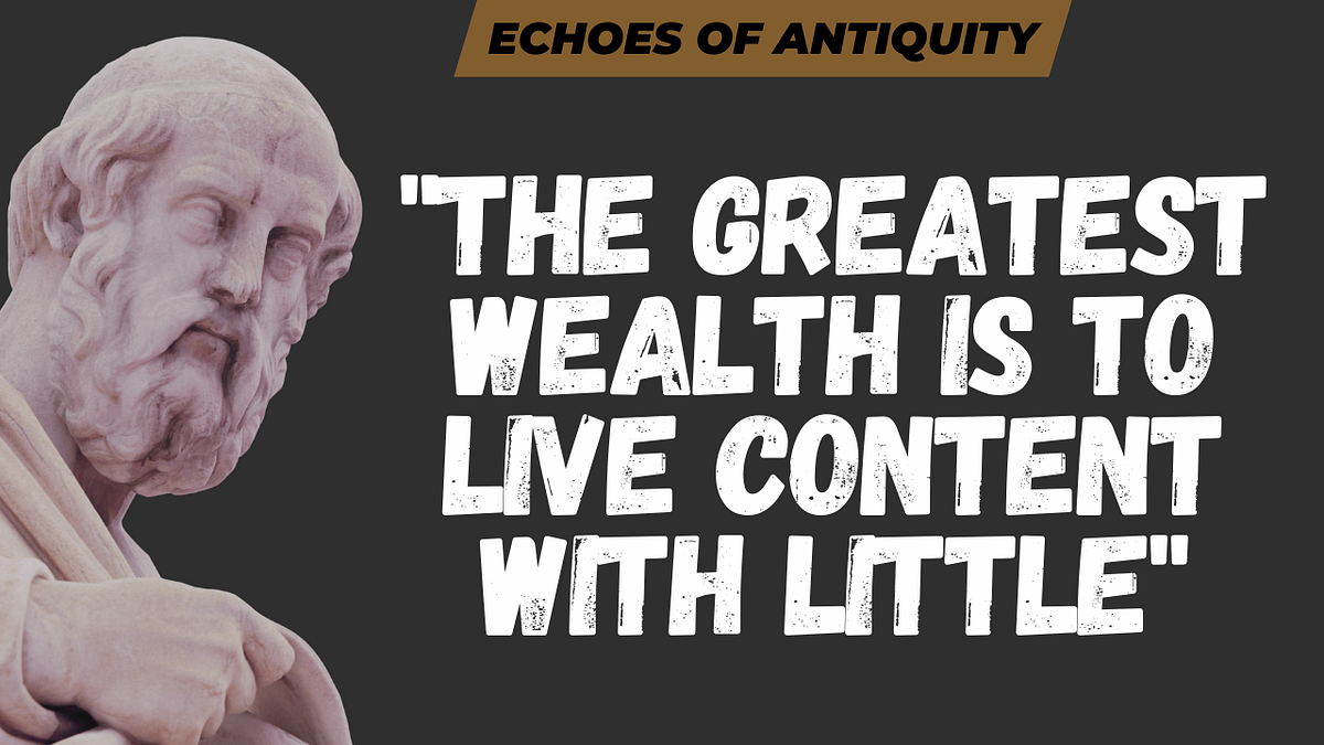 Unlocking the Power of Necessity: Plato’s Wisdom in a Modern World | by ...