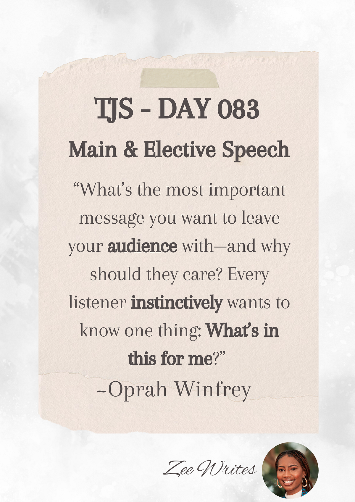 Toastmasters Journey Series (TJS) Day 83 | by Hephzibah U. Emereole ...