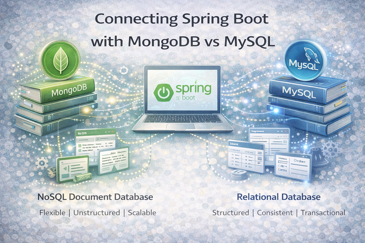 Connecting Spring Boot with MongoDB vs MySQL | by Master Coding | Jan ...