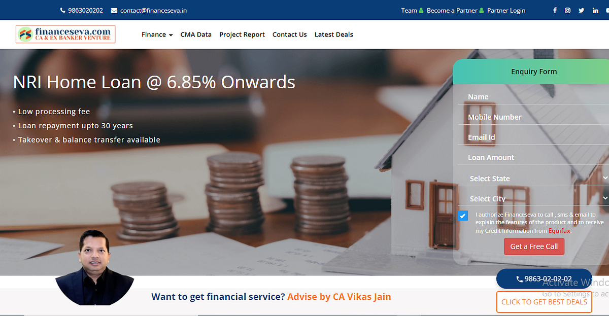 NRI home loan. NRI home loan | by financeseva.com | Medium