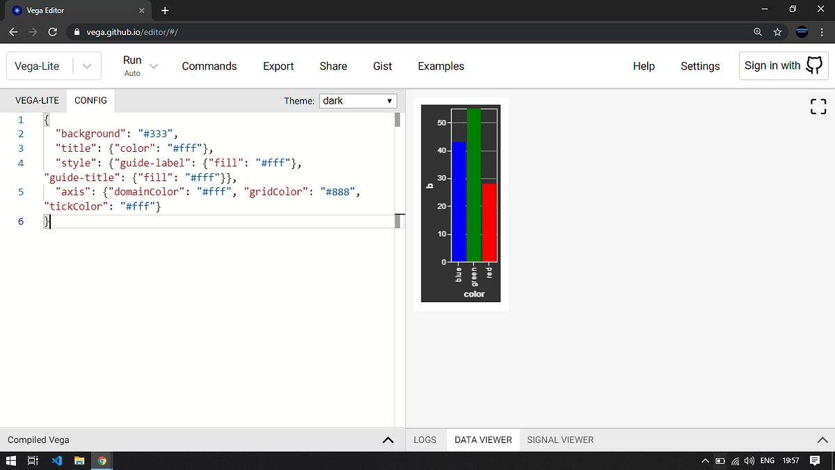 GSoC 2019 Work Product: Vega Editor | by siddhant | Medium