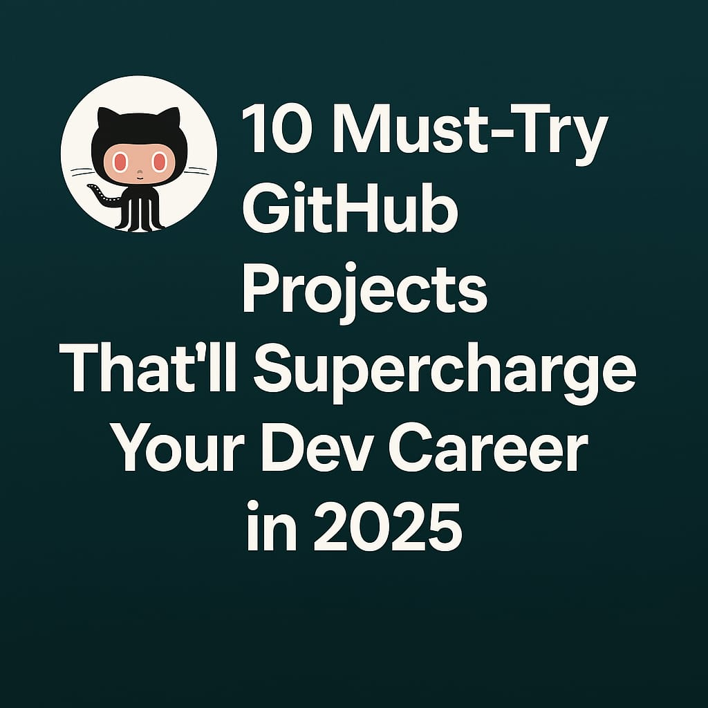 10 Must-Try GitHub Projects That’ll Supercharge Your Dev Career in 2025 ...