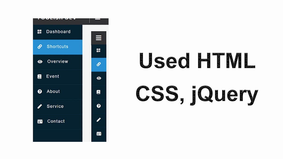 How to Create Responsive Navbar - Sobuj Miah - Medium How to Create Responsive Navbar - Sobuj Miah - Medium