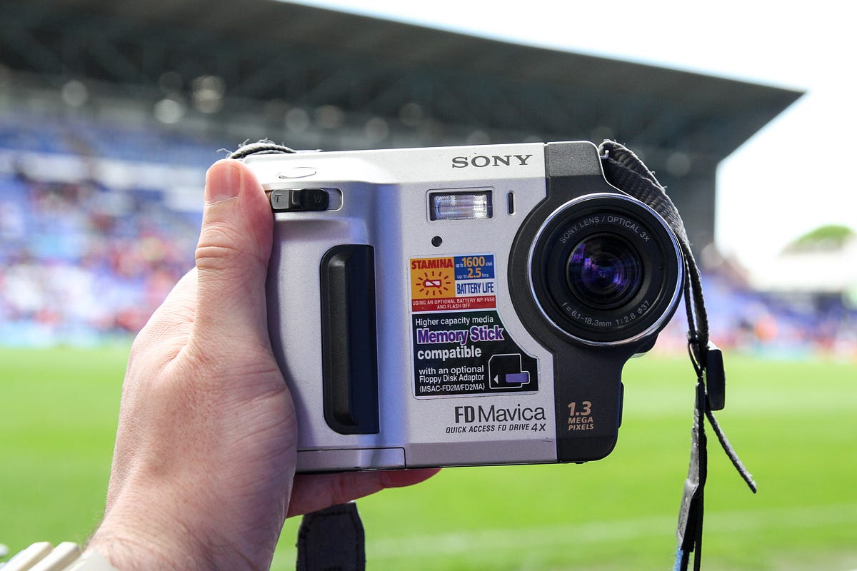 The Sony Mavica FD87? A Floppy Disk Camera? A Football Match!? Are You ...