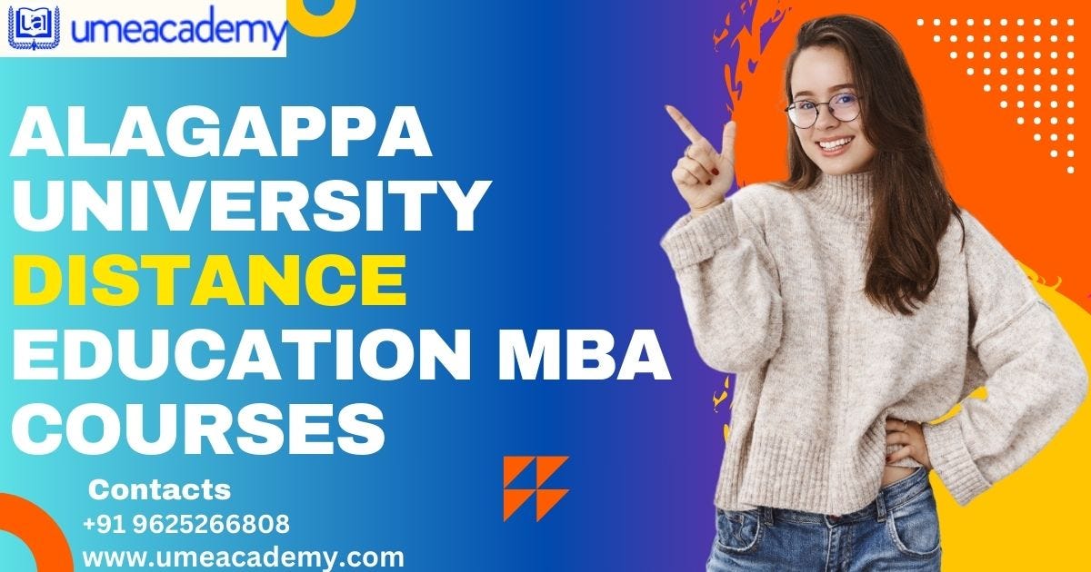 Alagappa University Distance Education MBA Courses - Vinay - Medium
