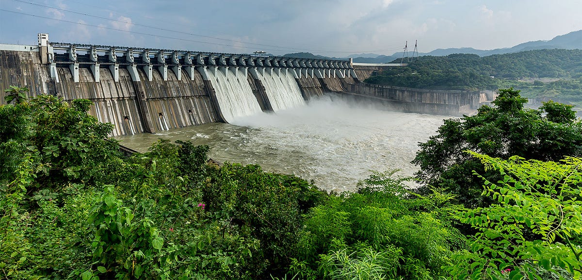 Sardar Sarovar Dam. The Sardar Sarovar Dam is a large-scale… | by ...