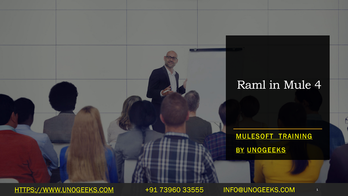 Raml in Mule 4. In Mule 4, RAML (RESTful API Modeling… | by Vijayramraju | Medium