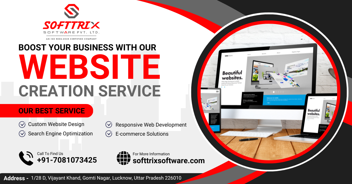 Best Website Creation Services in Lucknow | by Softtrix Software | Aug, 2023 | Medium