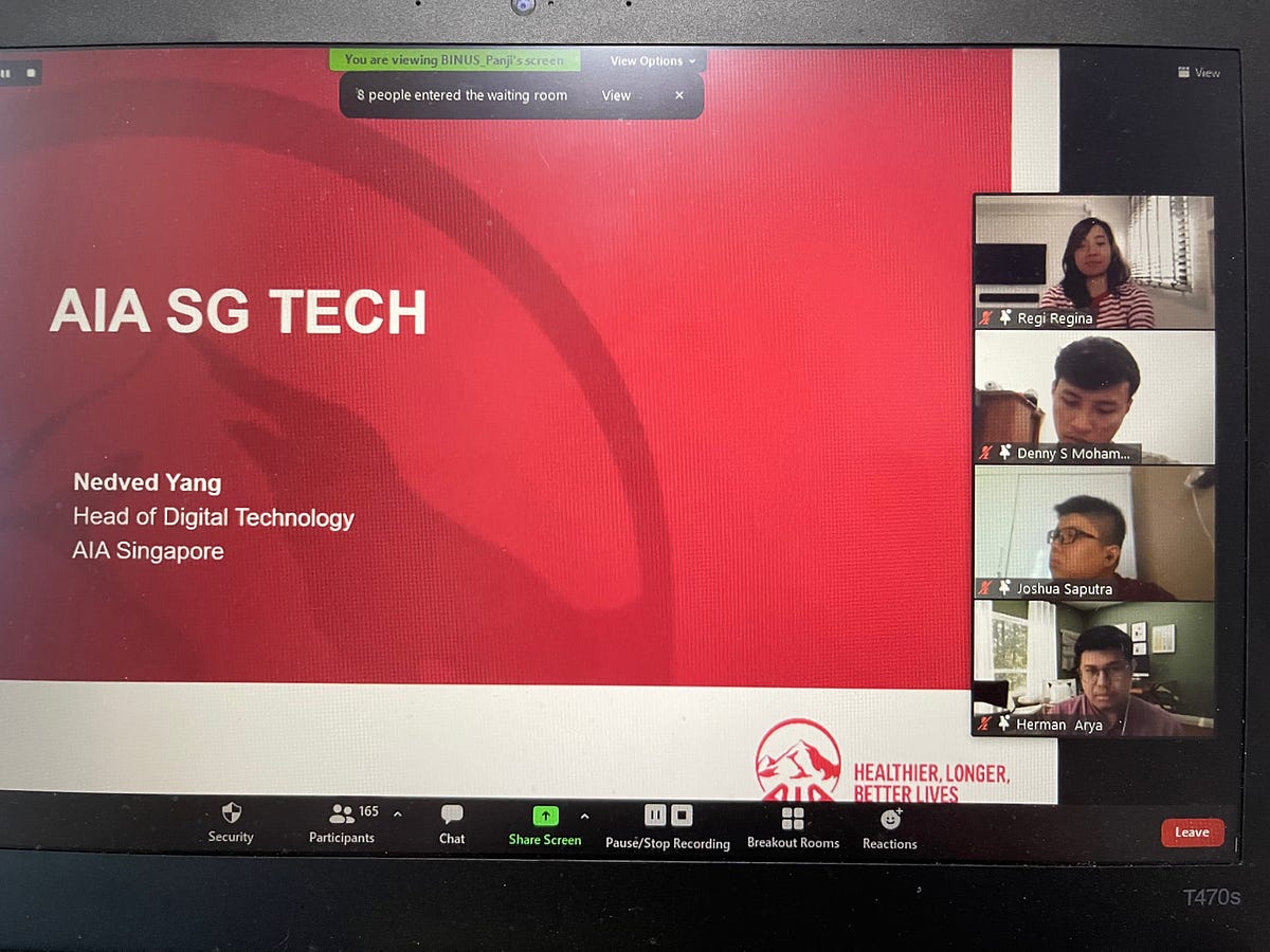 Sharing session for Binus Students - aia-sg-techblog - Medium