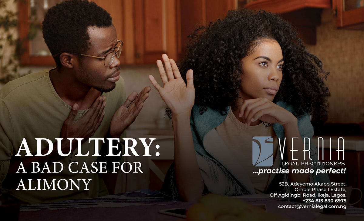 Adultery: A Bad Case For Alimony. Over the past few years, the ...