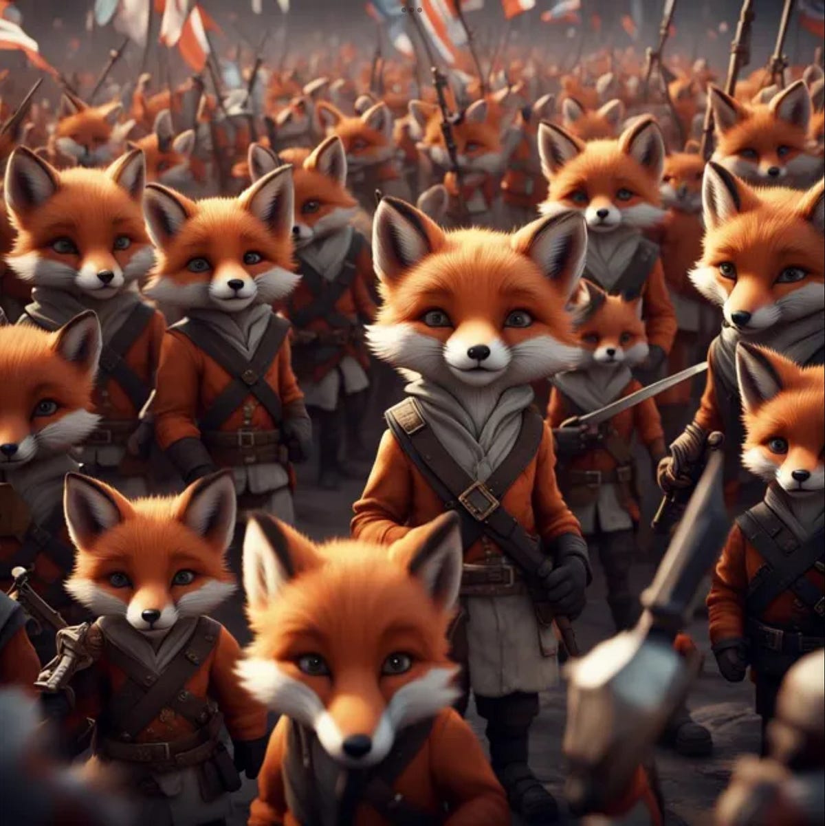 DAILY FUR: Fundyland — The Chicken Riots | by Arch-Villager | Medium