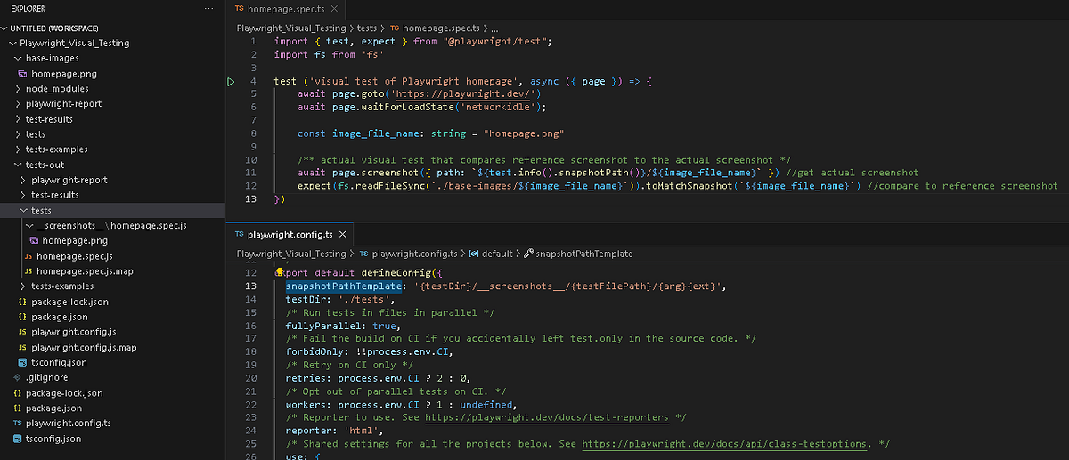 Quick Guide in Visual Testing using Playwright | by Marian Juanir | Medium