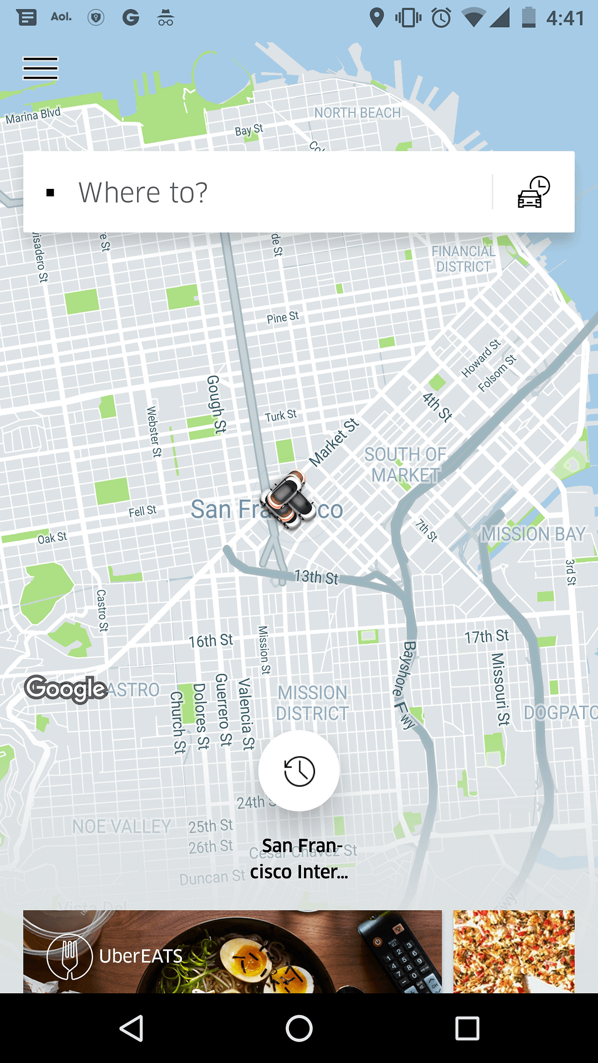Uber Android App Design Critique. This is a critique of the current ...