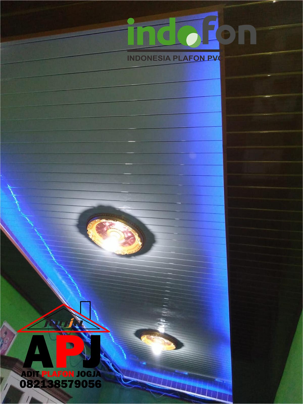 JASA PEMASANGAN PLAFON PVC SHUNDA PLAFON / INDOFON PVC / GYPSUM DI ...