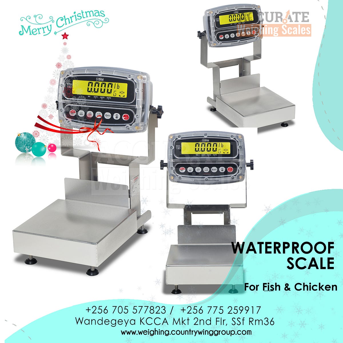 Aqua proof table top scale weighing scales 15kg capacity ...