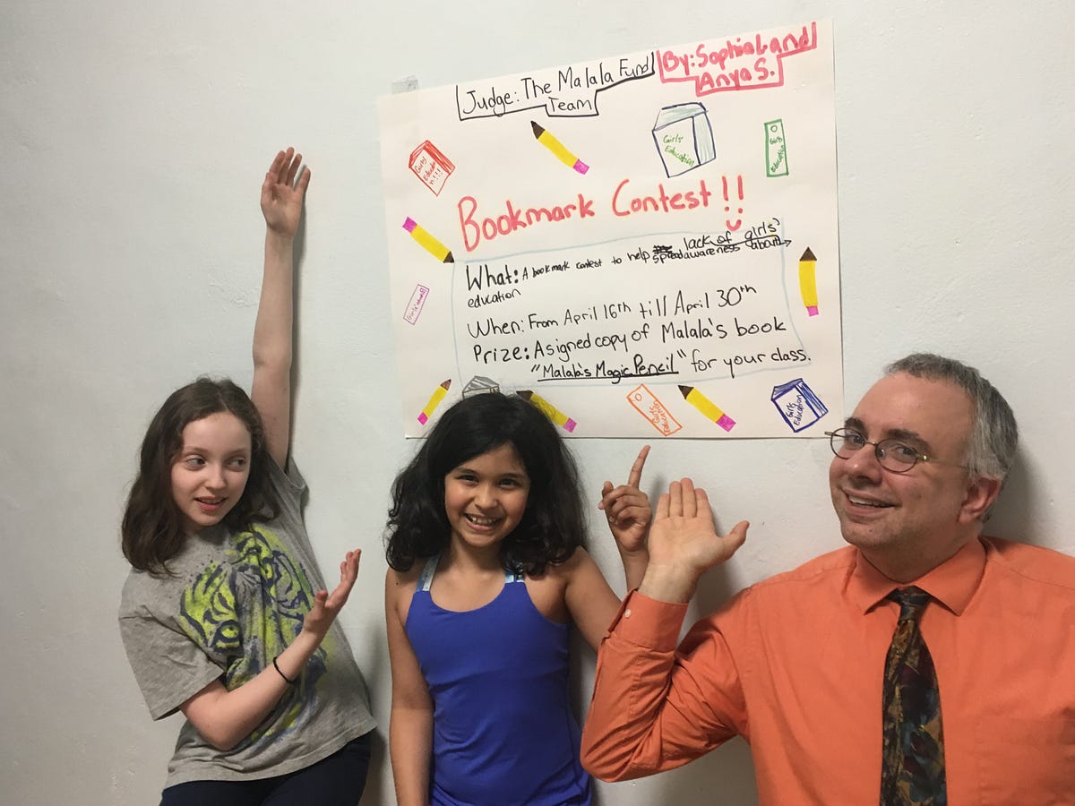 Leaving her mark: How a 10-year-old’s contest inspired her school to ...